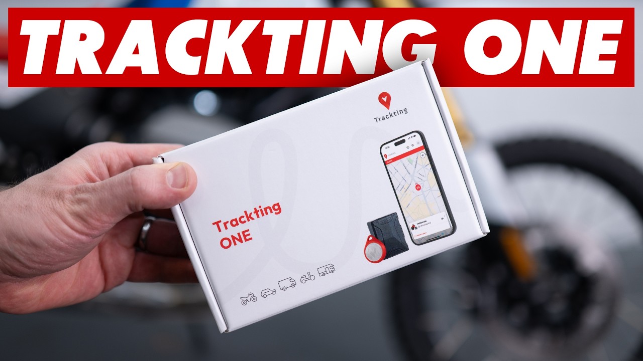 Trackting ONE: The Smallest Wireless Motorcycle GPS Tracker