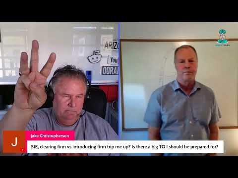 Clearing Firm versus Introducing Firm - SIE Exam "Ask the Series 7 Guru" Every Tuesday.