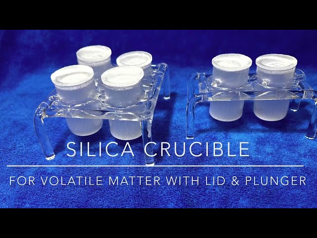 Laboratory Glassware - SILICA VOLATILE MATTER CRUCIBLES Service ...