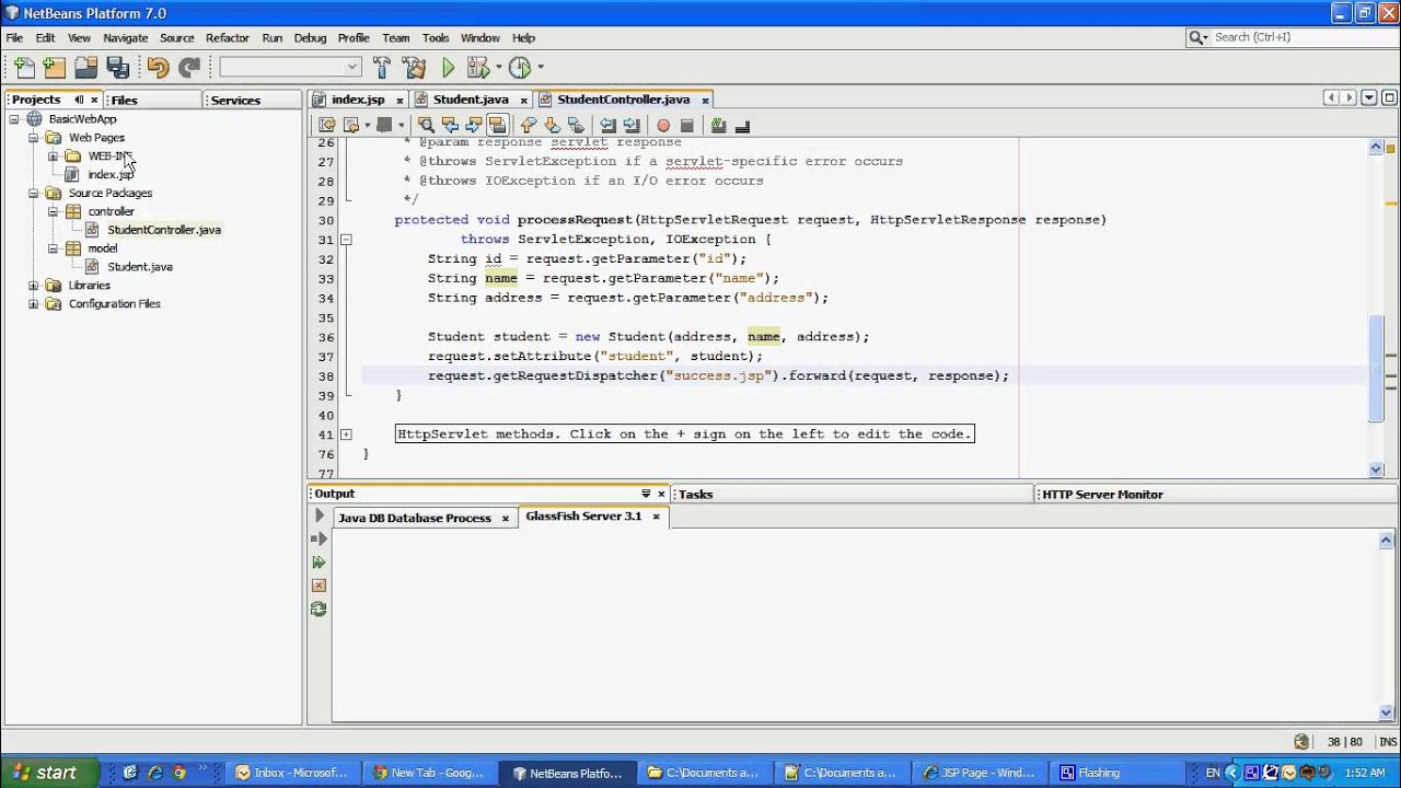 Sample Java EE Web Application
