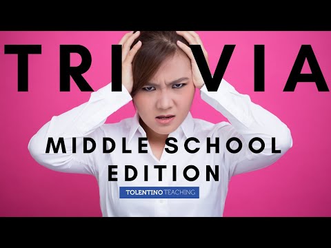 TRIVIA Challenge! (Middle School Edition)