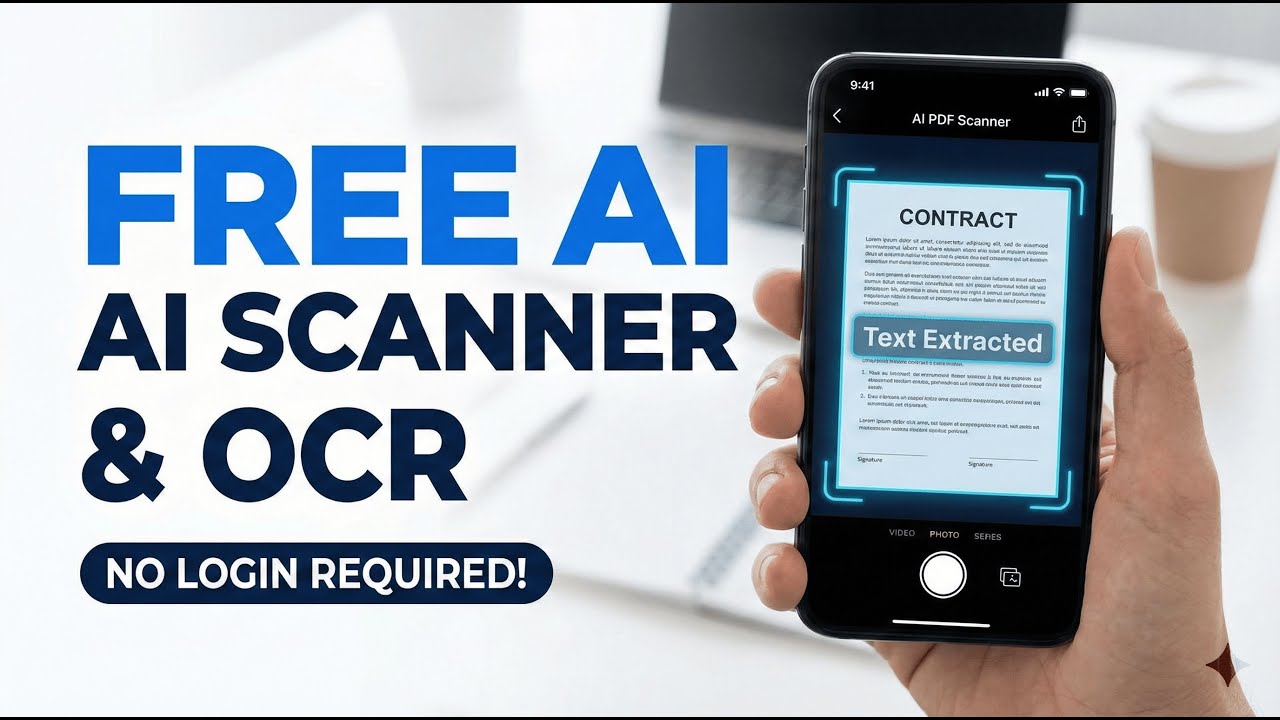 EdgeScan AI: The Best FREE PDF Scanner & OCR App for Android