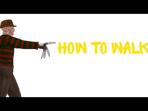how to walk - Drawing Cartoons 2