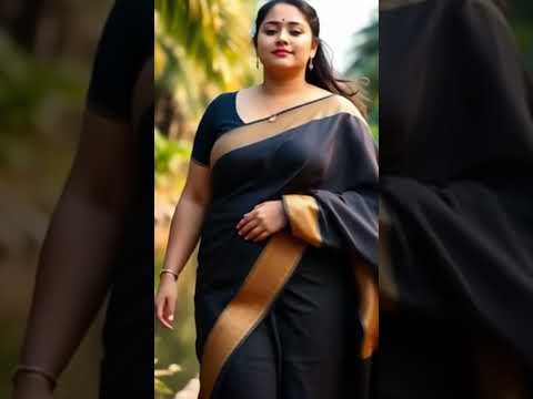 Simply & Beautiful Saree #shorts #fashion #model #shortsfeed #aiart #love #bodypositivity