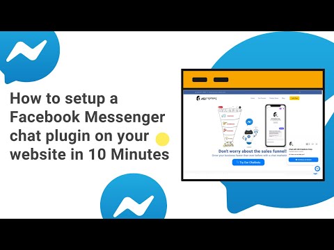 How to setup Messenger Chat Plugin On Your Website in 10 Minutes