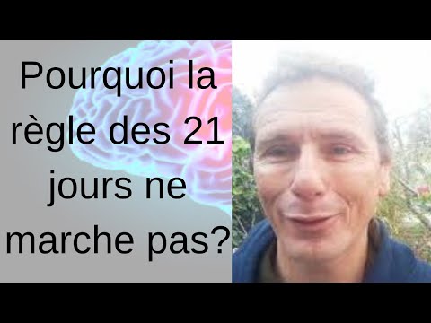 Pourquoi la règle des 21 jours ne marche pas?#développementpersonnel # ...