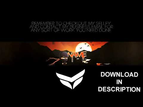 "NINJA" Premade 2D Youtube Banner Template