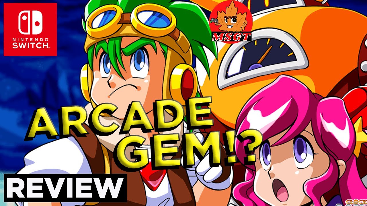CLOCKWORK AQUARIO Nintendo switch REVIEW | A New 90's Arcade Style 2D Platformer!!