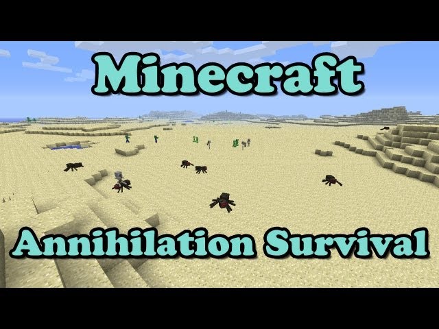 Annihilation Survival V1.0 (1.8.1) Minecraft Mod