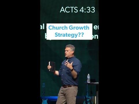 Is this a church growth strategy?