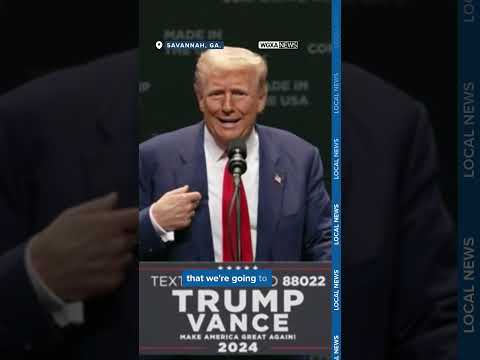 Trump in Georgia: Pledges to Take Jobs Back from Other Countries