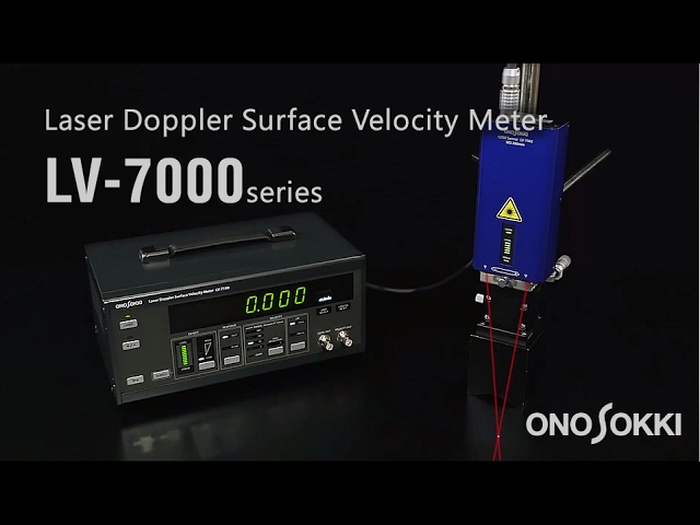 Velocity Meter - LV-7000 Series Laser Doppler Surface Velocity Meter ...