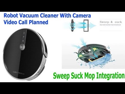 Best robot vacuum cleaner for home use - With Camera Sweep Wet Mop App Control