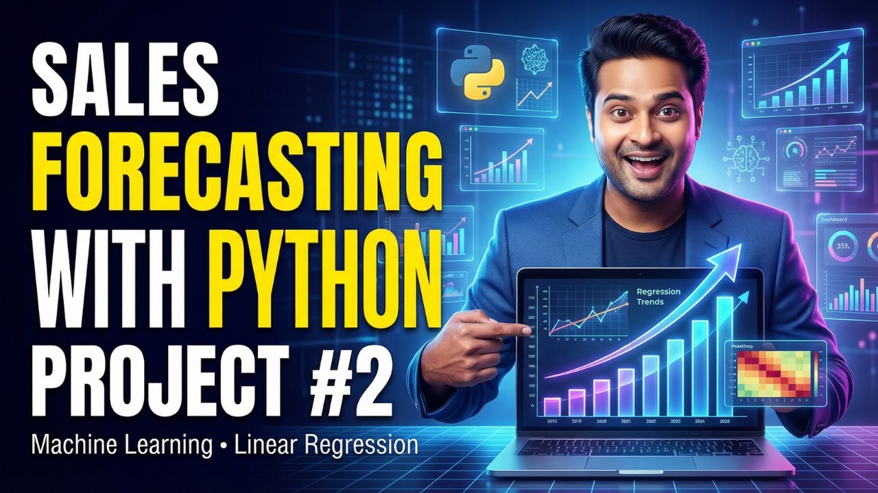 Sales Forecasting with Python: Machine Learning & Linear Regression | Project 2