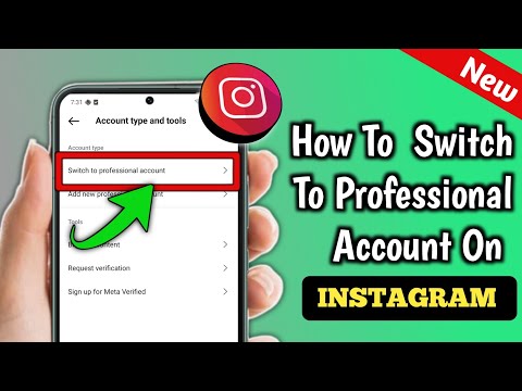 How To Switch To Professional Account On Instagram | Professional Mode On Instagram