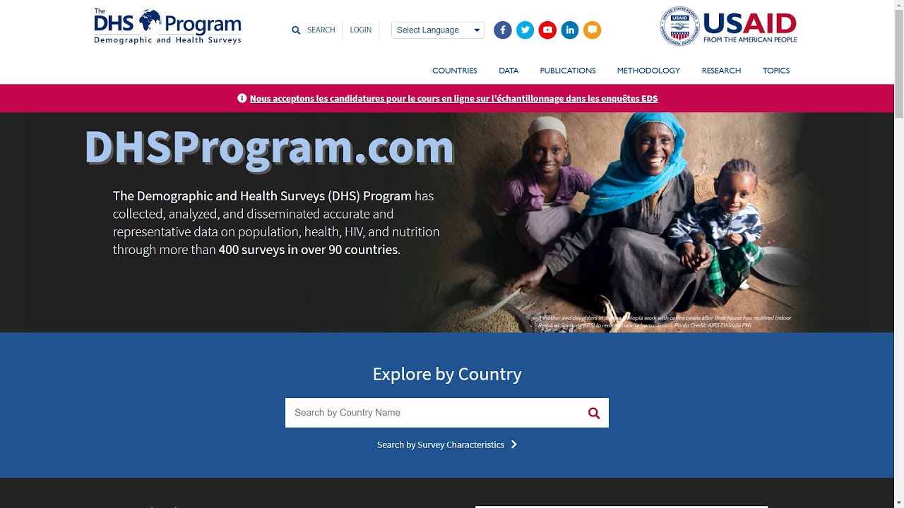 The DHS Program's Digital Resources