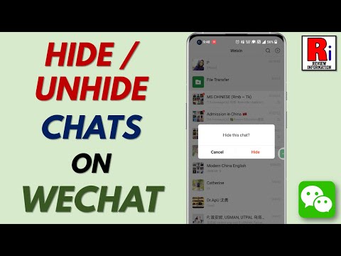 How to Hide / Unhide Chats on WeChat