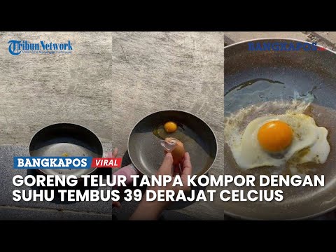 Panasnya Semarang Tembus 39 Derajat Celcius, Warga Goreng Telur Tanpa Kompor di Teras