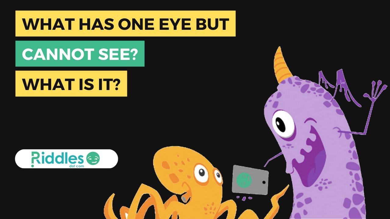 What has one eye but cannot see #riddle #riddles #riddleoftheday
