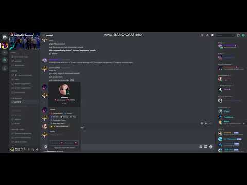Discord Server Exposed for hating depressed people.