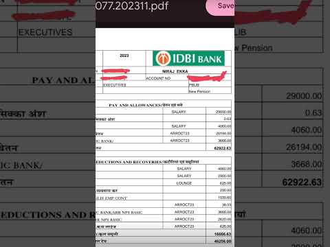 FIRST SALARY AS AN IDBI EXECUTIVE !! IDBI EXECUTIVE 2023