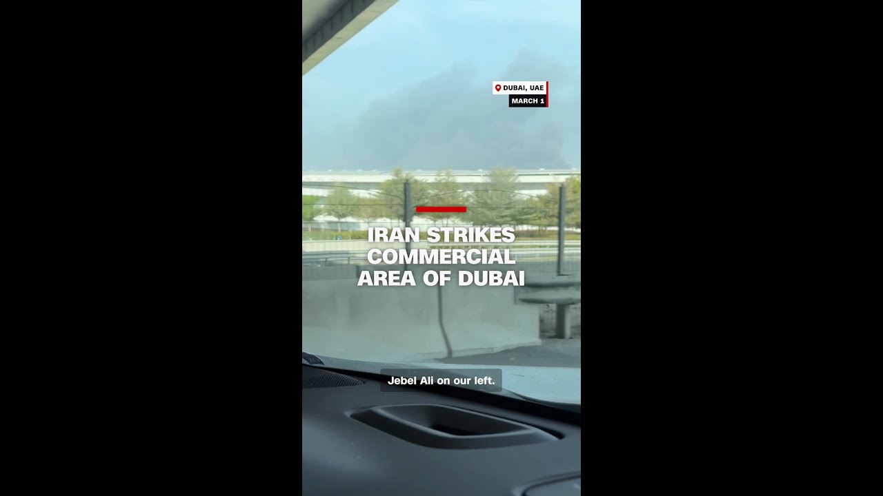 Iran strikes commercial area of Dubai in fresh wave of attacks