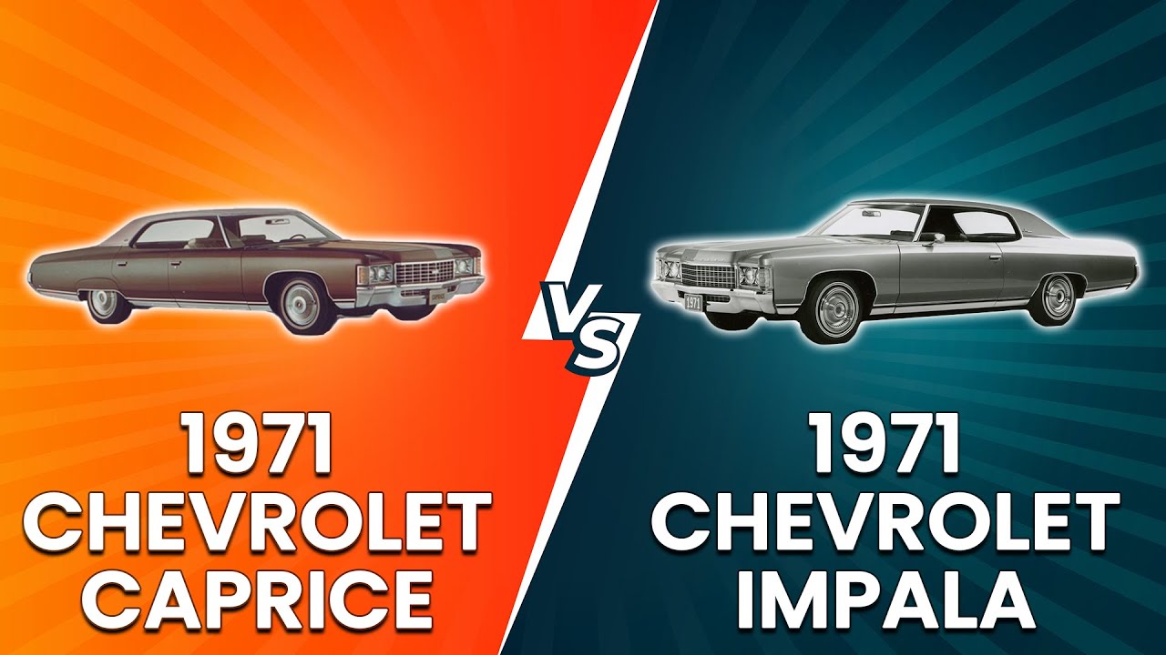 1971 Chevrolet Caprice vs 1971 Chevrolet Impala - A Classics Showdown! (Which Car Is Better?)
