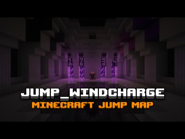jump_windcharge: Wind Charge Jump Map [1.21.3] Minecraft Map