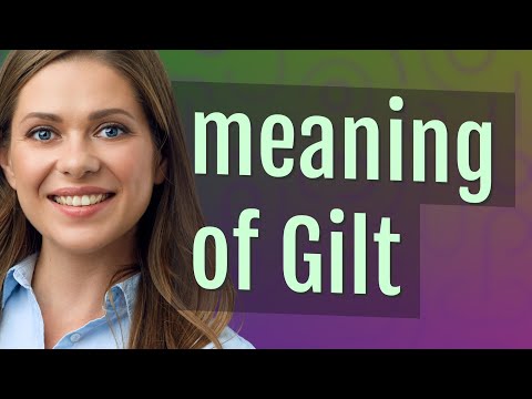 Gilt | meaning of Gilt
