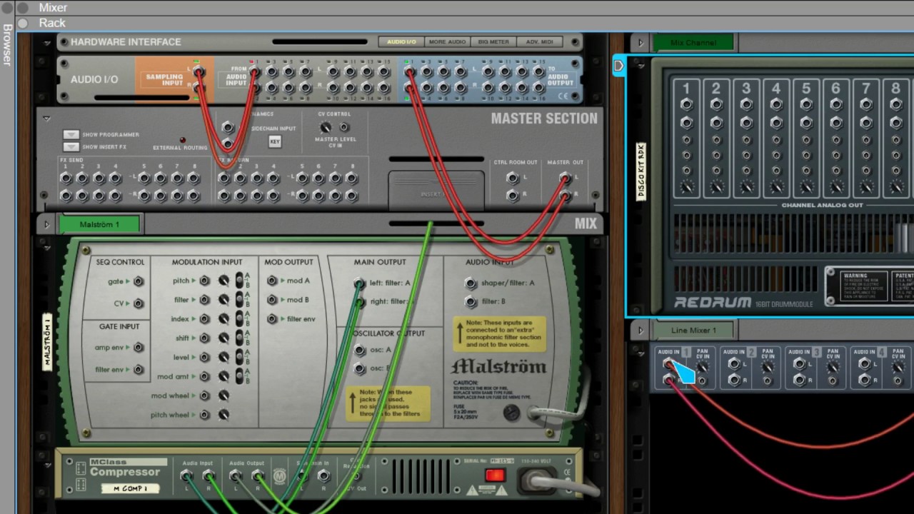 Reason Basics - Sidechain Compression Micro-tutorial