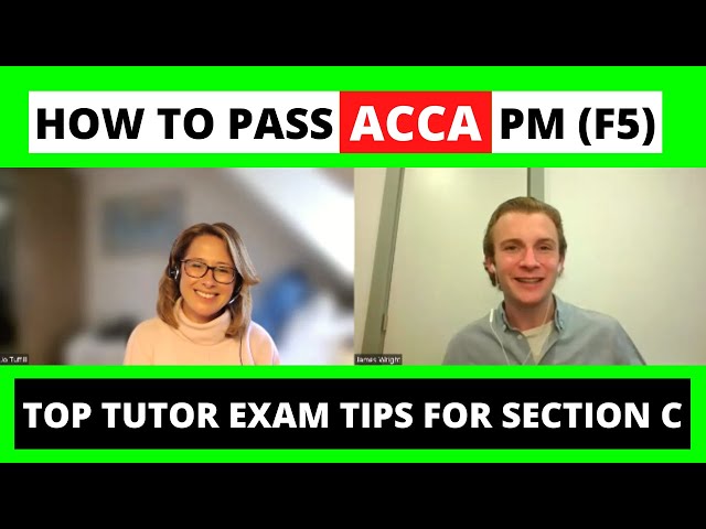 Mastering ACCA PM Section C: Essential Tips from a Top Tutor | Galaxy.ai