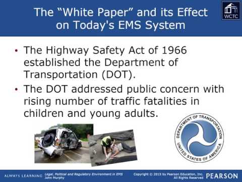EMS Leadership & Management - Legal 02: History of EMS Law