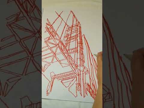 28 Apr'22 - Managed to draw this Golden Gate Bridge thanks to the 1000 dot-to-dot direction