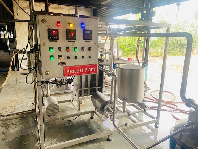 Milk Pasteurization Plant - 2500 LPH Dairy Milk Pasteurization Plant ...