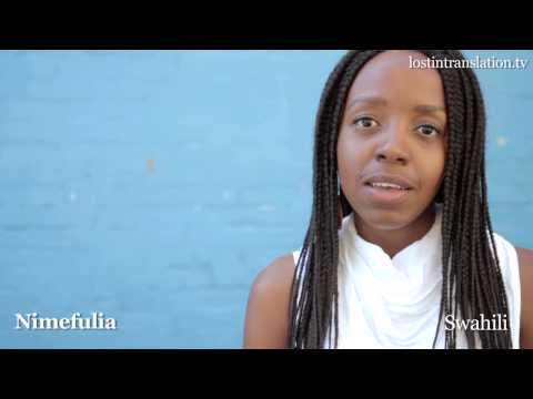 Words that don't exist in English... But should. Nimefulia Swahili