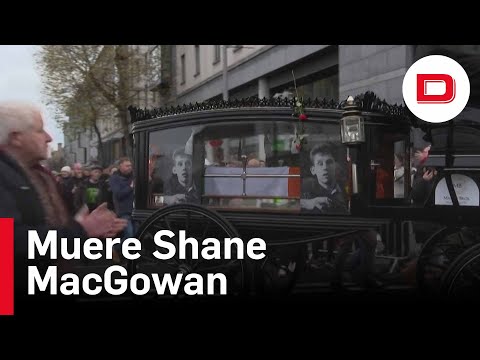 El emotivo funeral «de Estado» por el multiadicto poeta del rock irlandés Shane MacGowan