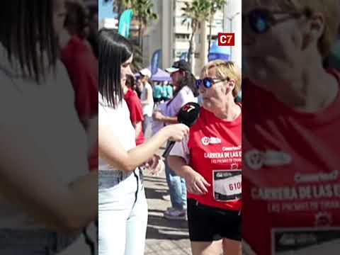 Emotivo testimonio de Soledad en la CANARIAS7 Carrera de las Empresas