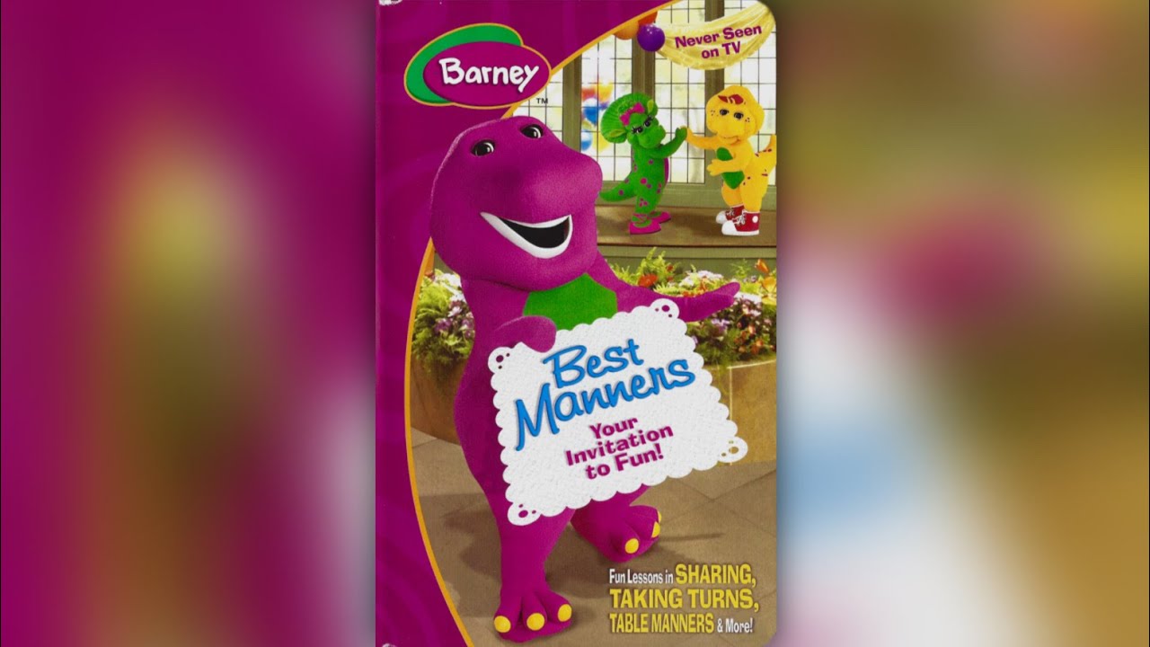 Barney’s Best Manners [2003] - 2003 VHS Release