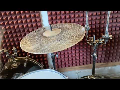Istanbul Mehmet Turk Jazz Sizzle 19" Ride 1724g w/ demo video | Reverb