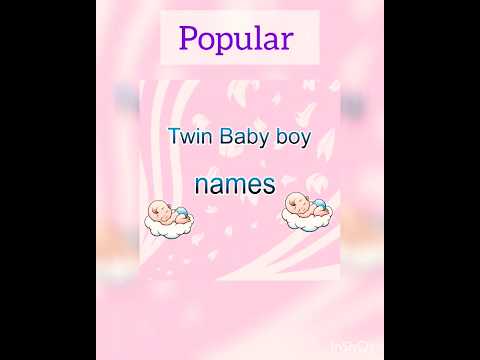 Twin Baby boy unique/modern names 2023 #babyboynames