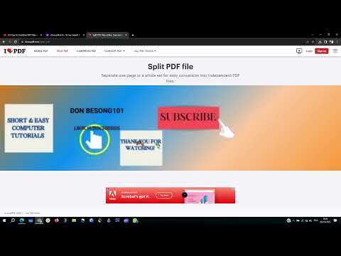 How to Compress a PDF File using 'I love you PDF.