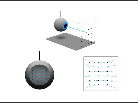 Rotational optic flow and associated dynamic perspective distortions
