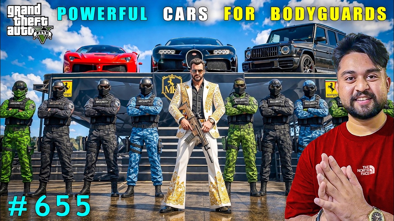 I Bought World's Most Expensive Cars For My Bodyguards | Gta V Gameplay #655