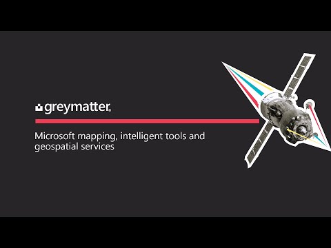 Microsoft mapping, intelligent tools and geospatial services