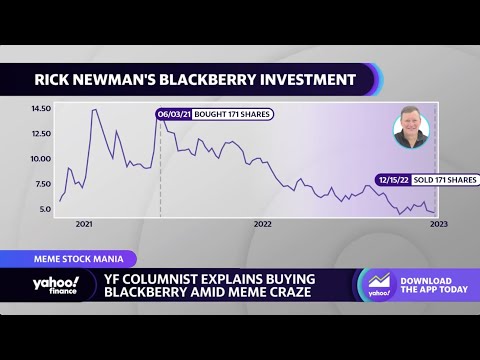 What to learn from buying BlackBerry stock in wake of 2021 meme stock craze