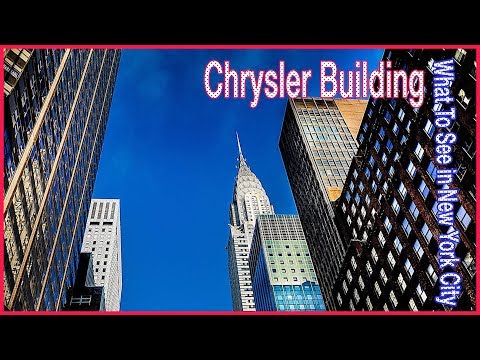 What To See In New York City- Chrysler Building