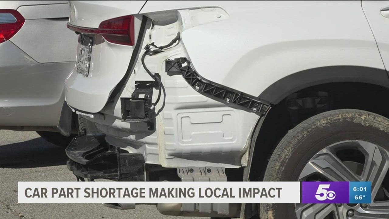 Supply chain issues cause car part shortage