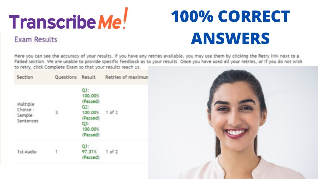 Tips To Pass TranscribeMe Test With Proof - June 2020