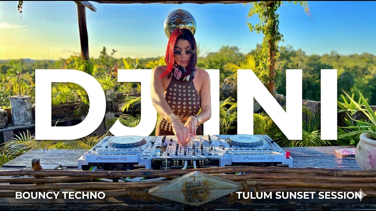 DJINI | Bouncy Techno Sunset Mix 2026 | By @EPHIMERATulum