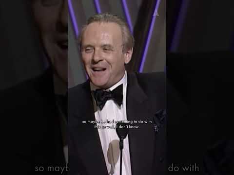 Oscar Winner Anthony Hopkins | Best Actor for 'Silence of the Lambs'